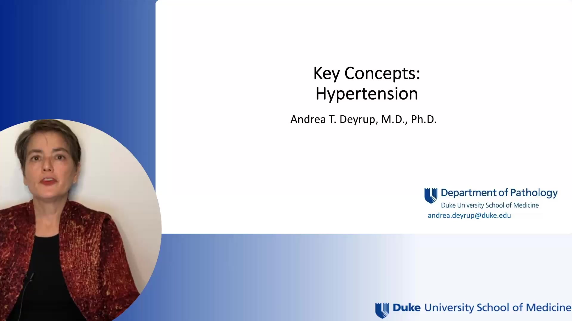 Key Concepts: Hypertension (26:00)